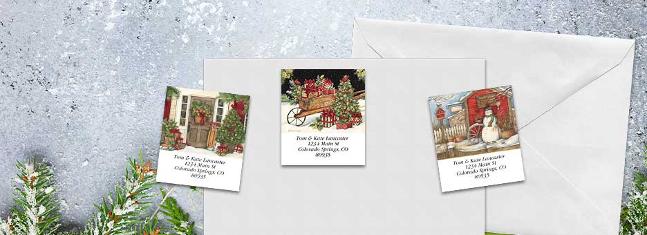 Address Label Designs, Plain to Pretty | Current Catalog
