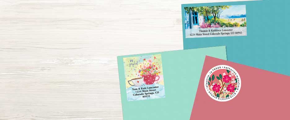 Personalized & Custom Return Address Labels & Stampers | Current Catalog